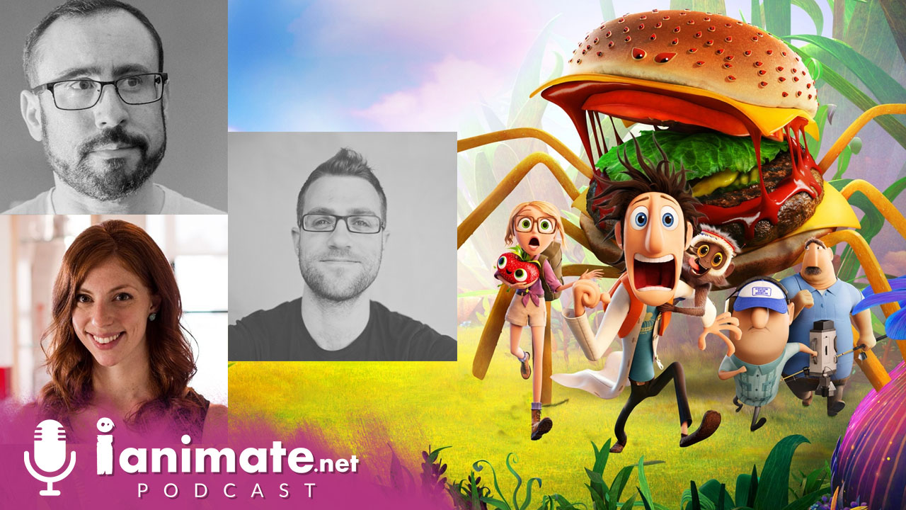Talk with Cloudy With A Chance of Meatballs 2 animators